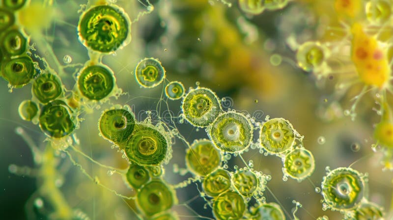 Macro Image Displays Small Bacteria with Thin Cell Walls and Linear ...