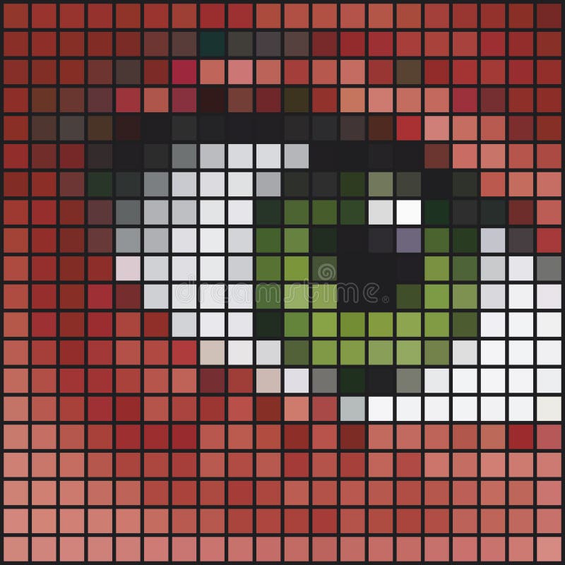 Macro image of human eye stock illustration. Illustration of sight ...