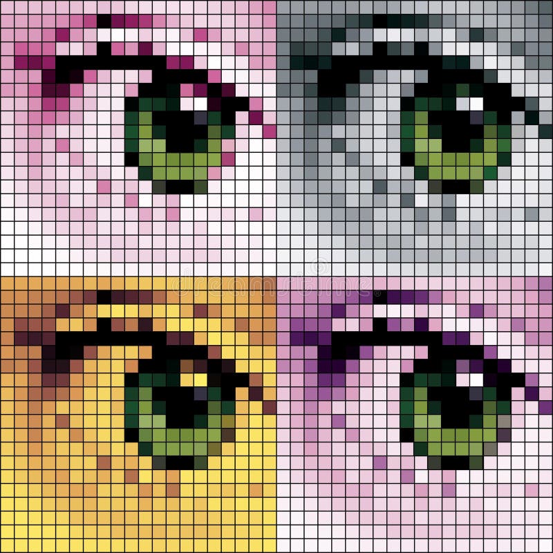 Macro image of human eye stock illustration. Illustration of eyeball ...