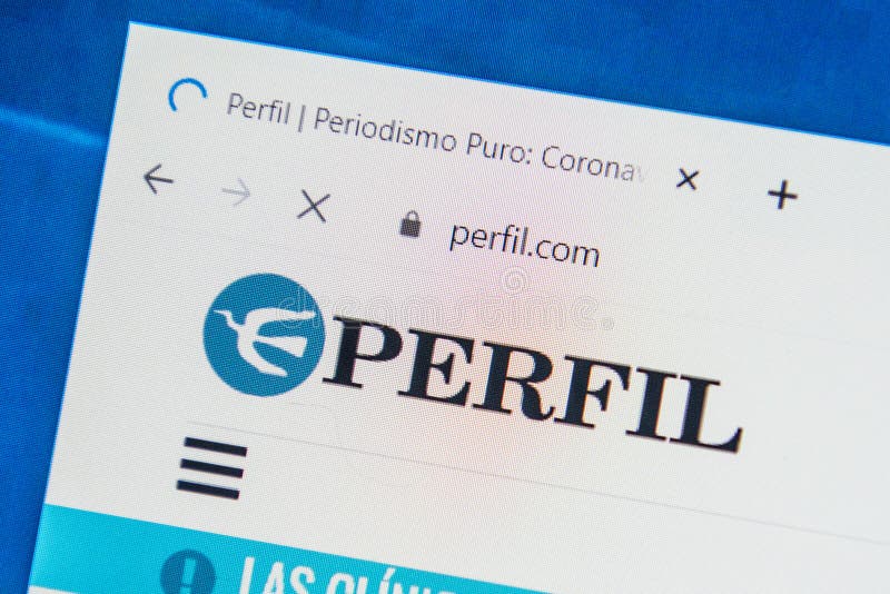 Perfil.com Web Site. Selective Focus. Editorial Stock Image - Image of ...