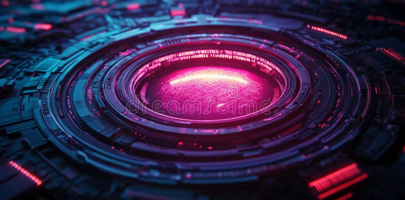 Macro Image Showcasing a Transparent Digital Dashboard with Real-time ...