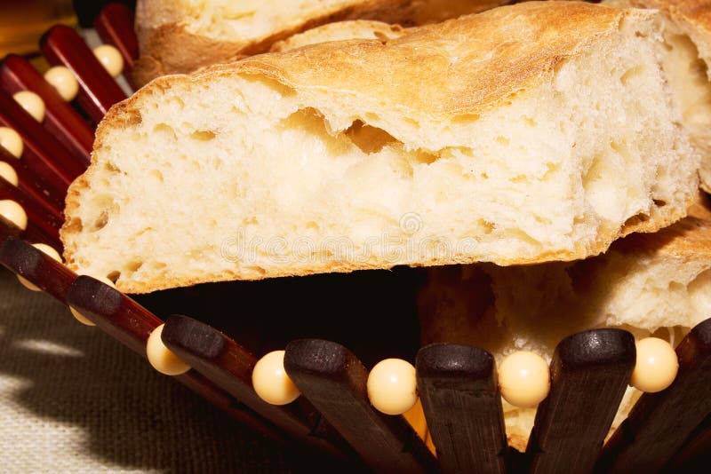 Macro Image of Traditional Georgian Fresh Bread Stock Photo - Image of ...