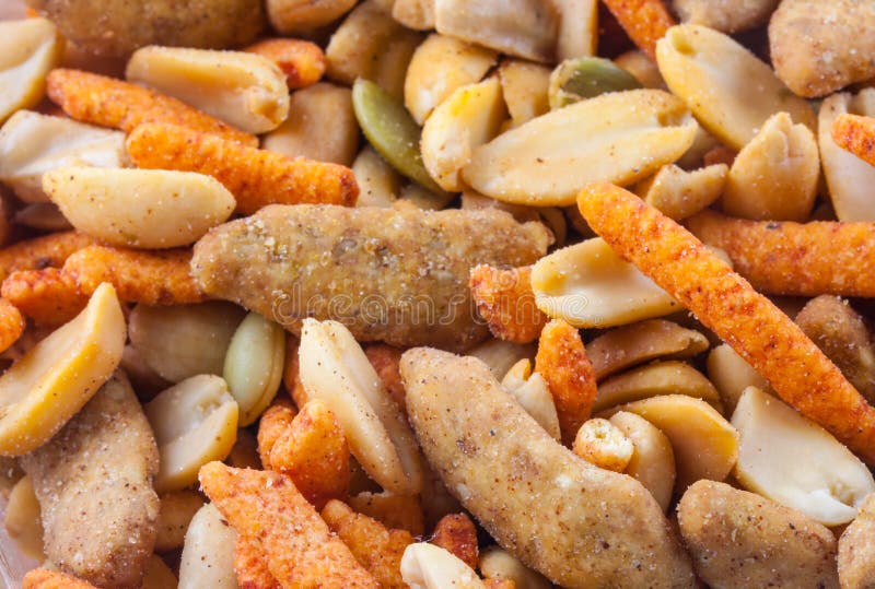 Trail Mix stock photo. Image of snack, food, sesame, macro - 30243428