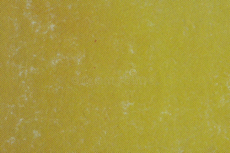 Macro Image of Worn Yellow Ink on Paper Stock Photo - Image of design ...