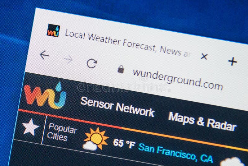 Wunderground Com Homepage Stock Photos - Free & Royalty-Free Stock ...