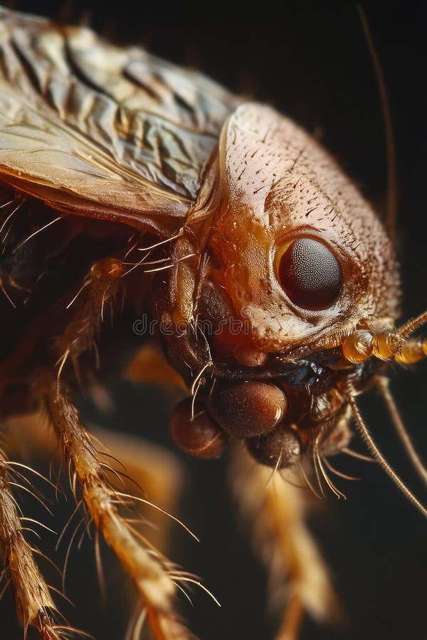 Close-up of a Cockroach stock image. Image of reproduction - 362036113