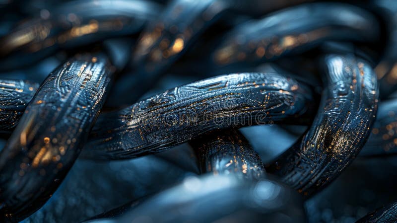 Macro Interlinked Metal Chains Stock Photos - Free & Royalty-Free Stock ...