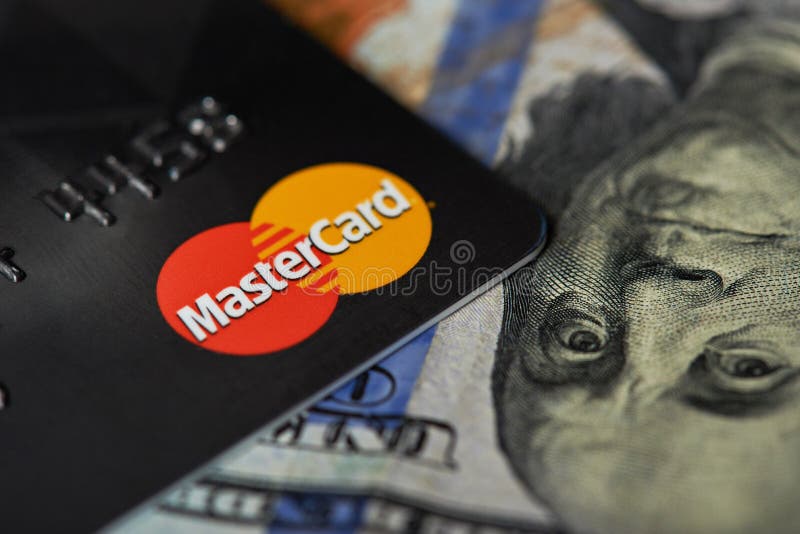 Macro of Master and Visa Card Editorial Stock Image - Image of economic ...