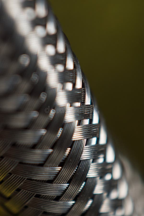 Macro of Metal Cable Texture with Stock Image - Image of construction ...