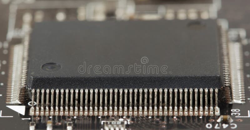 Microprocessor for Computer Stock Image - Image of chip, small: 13112993