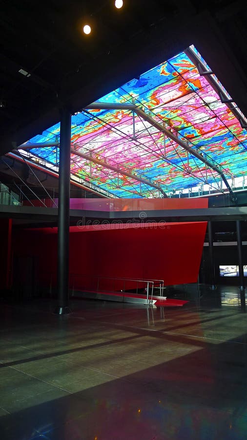 MACRO Museum in Rome, Italy Editorial Image - Image of curtain, glass ...