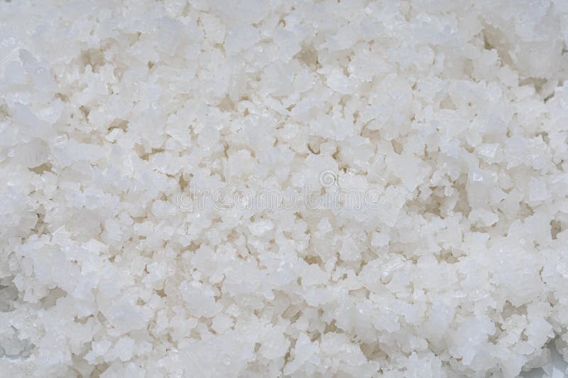 Macro of Natural Sea Salt Texture , Sea Salt Background Stock Image ...