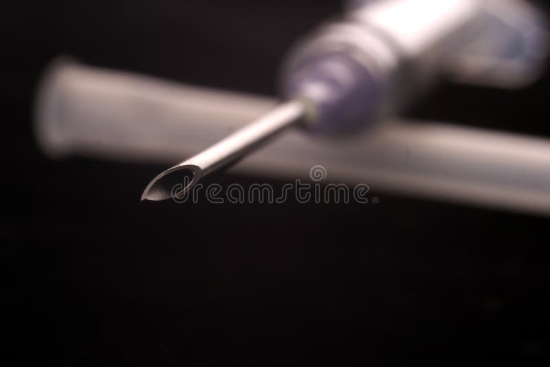 Macro of needle stock image. Image of physician, doctor - 3528911