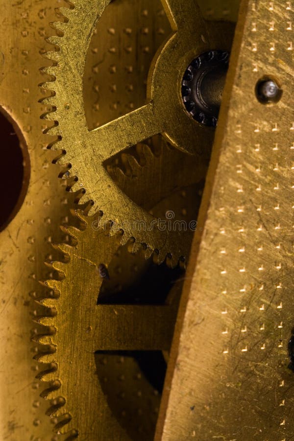 Macro old mechanism stock image. Image of hand, ancient - 1837655