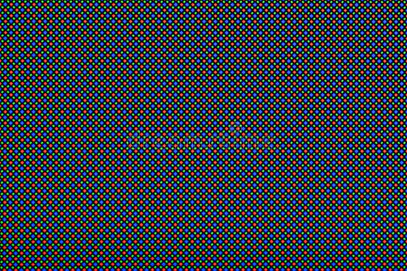 Close Up of OLED Pixels Structure on Display Stock Image - Image of ...