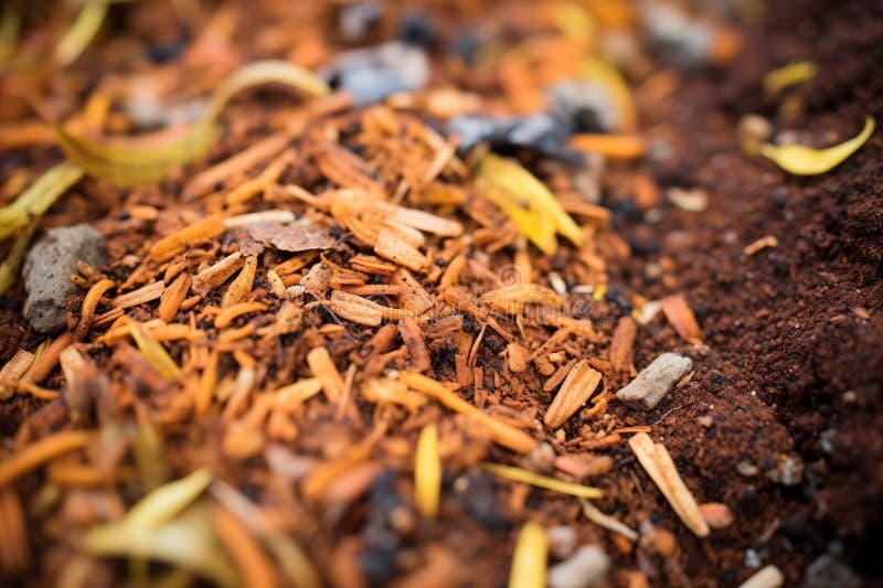 Macro of Organic Compost Texture Stock Photo - Image of gardening, soil ...