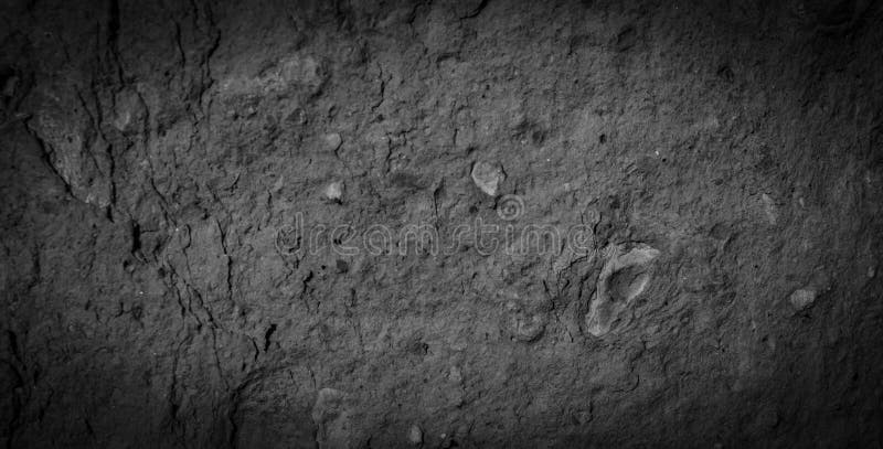 Macro Photo of Black Brick with Visible Texture. Background Stock Photo ...
