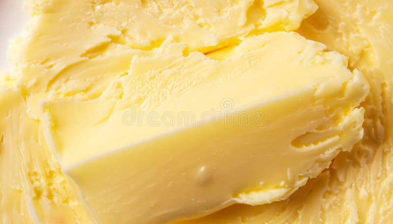Macro Photo of Butter Texture Stock Photo - Image of oily, decoration ...