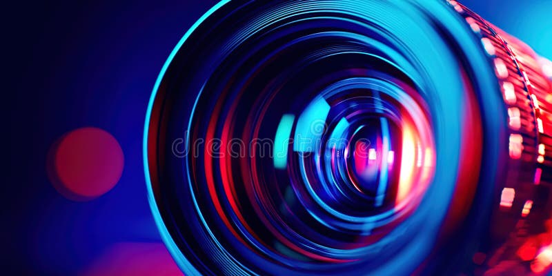 Macro Photo Camera Objective Stock Image - Image of focus, objective ...