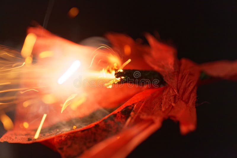 Exploding firecracker stock photo. Image of colors, yellow - 13947258