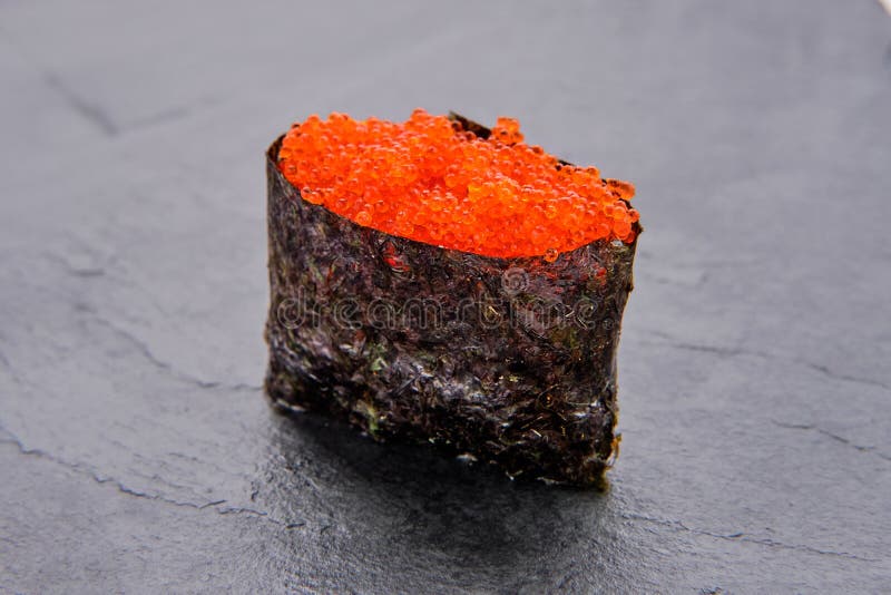 Macro Photo of Flying Fish Roe Stock Photo - Image of gourmet, asia ...
