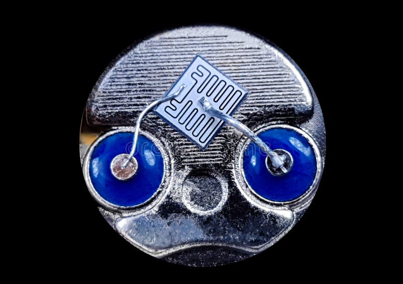 Macro Photo of the Inside of a Transistor Stock Image - Image of ...