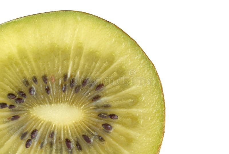 Macro photo of a kiwi stock image. Image of food, ingredient - 7416591
