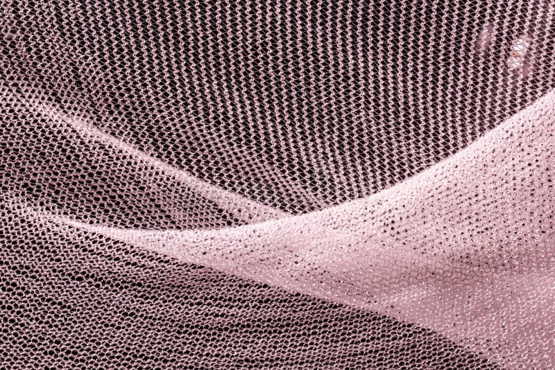 Macro Photo of Pink Finely Woven Mesh Stock Image - Image of background ...