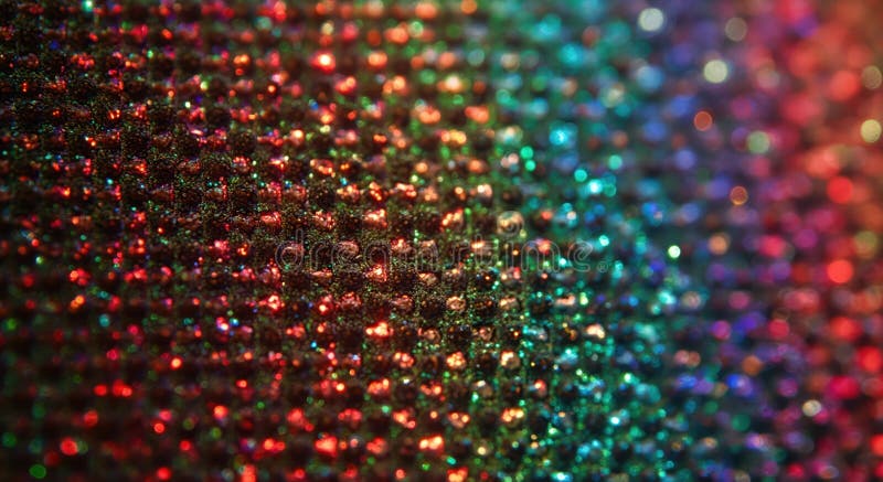 Macro Photo of RGB Grid on LED Panel. Abstract Tech Design with ...