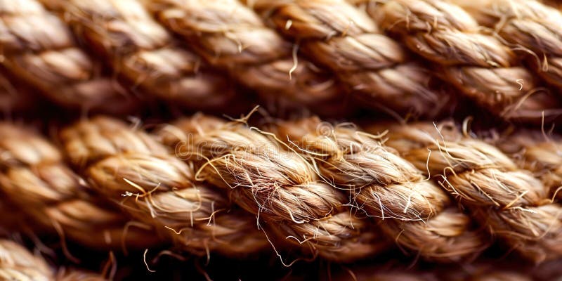 Macro Photo of Rope Texture Stock Illustration - Illustration of ...