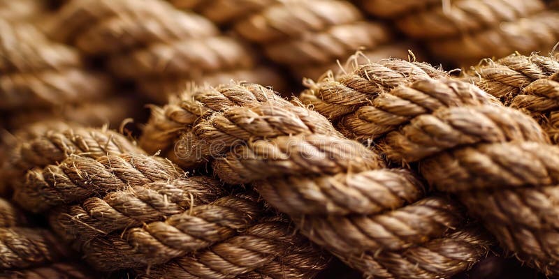 Macro Photo of Rope Texture Stock Illustration - Illustration of ...