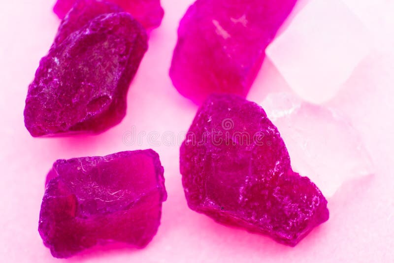 Macro Photo of Silica Cat Litter. Silicon Dioxide Crystals Stock Image ...