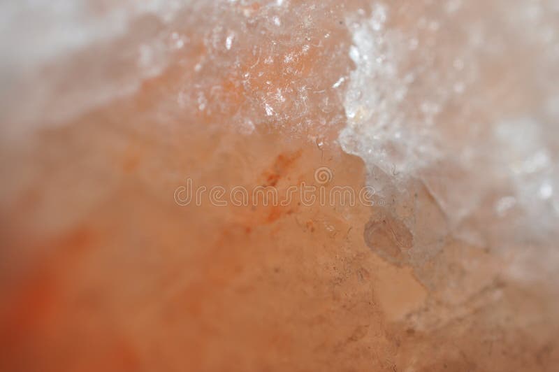 Macro Photo - Structure of Himalayan Salt Stock Image - Image of ...