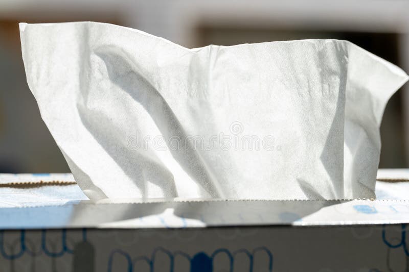 Macro Photo of a Tissue Box Stock Image - Image of beauty, soft: 292981617