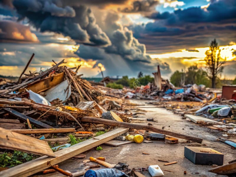 Unveiling the Devastating Aftermath a Macro Perspective on Tornado ...