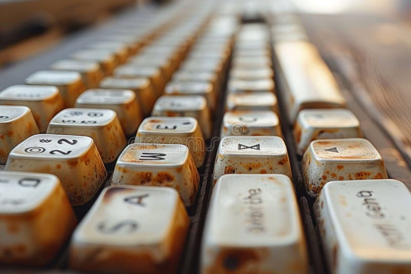 Rusty Keyboard Stock Illustrations – 424 Rusty Keyboard Stock ...