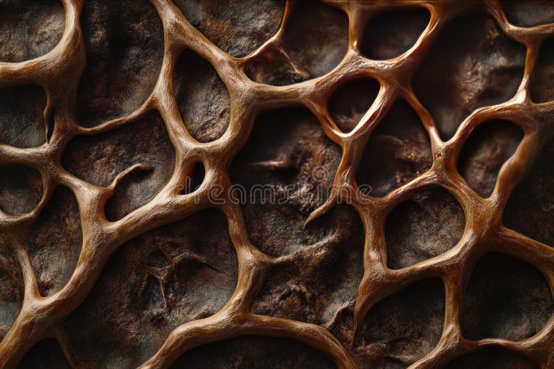 Macro Photography Captures Detailed Oak Tree Root Natural Patterns ...