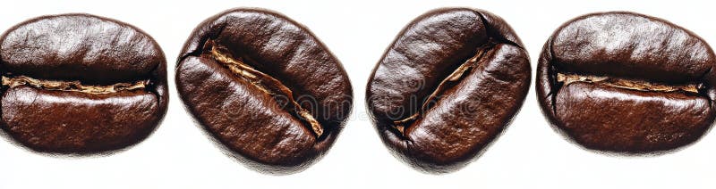 Macro Photography of Coffee Beans in a Studio Setting, Featuring ...