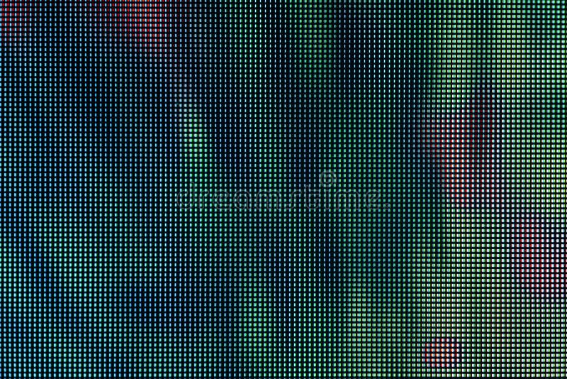 Macro Photography of a Colorful OLED Display. Stock Photo - Image of ...