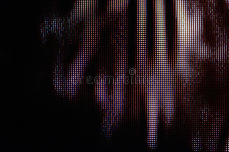 Macro Photography of a Colorful OLED Display. Stock Image - Image of ...