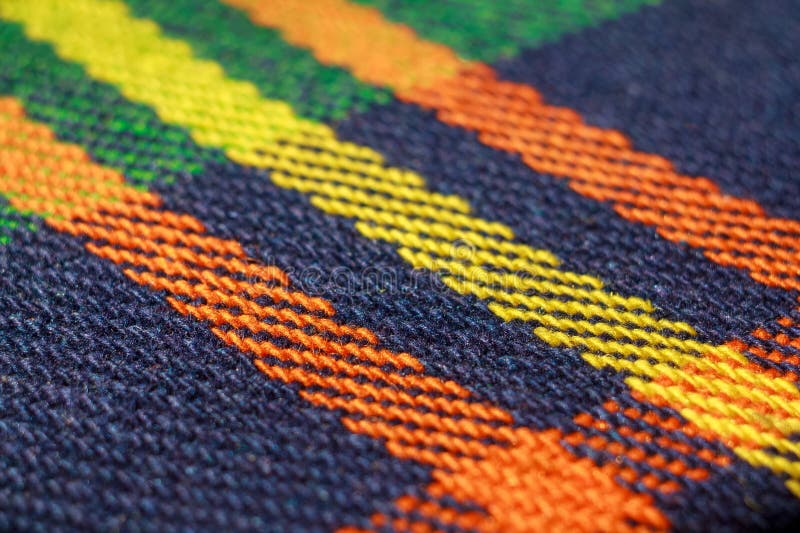 Macro Photography of Fabric Texture, Detailing Soft Waves and Patterns ...