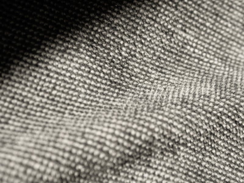 Macro Photography of Fabric Texture, Detailing Soft Waves and Patterns ...