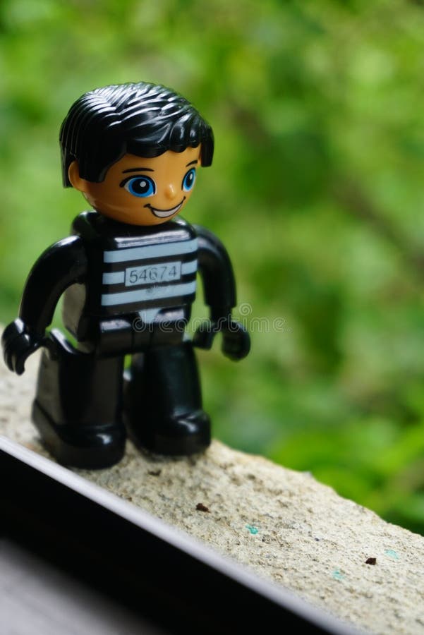 Macro Photography of a LEGO Figure Editorial Stock Photo - Image of ...