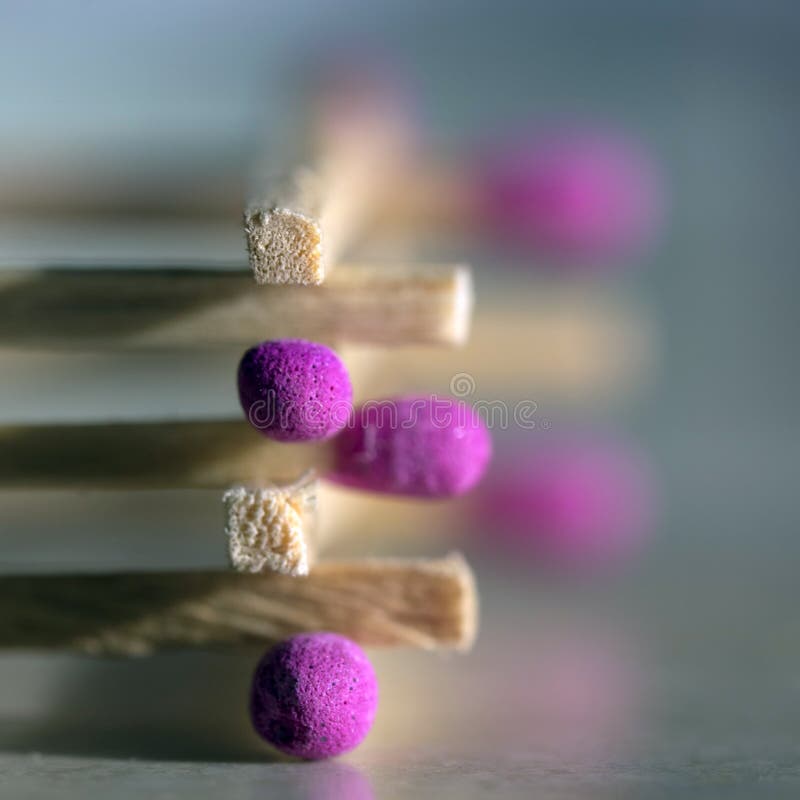 Pink matches stock image. Image of matchsticks, ignite - 32571877