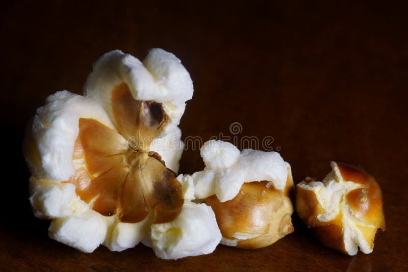 Macro Photography with Popcorn Stock Image - Image of corn, nutrition ...