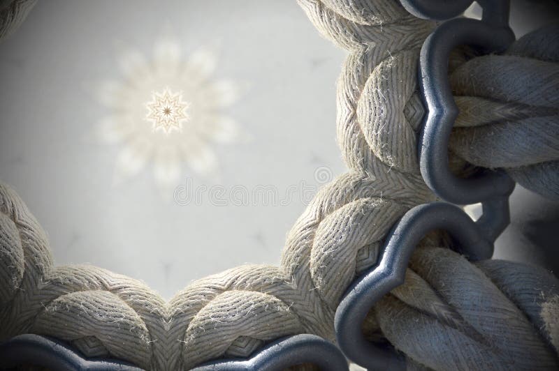 Macro Photography Of Rolled Round Rope Stock Image - Image of shape ...