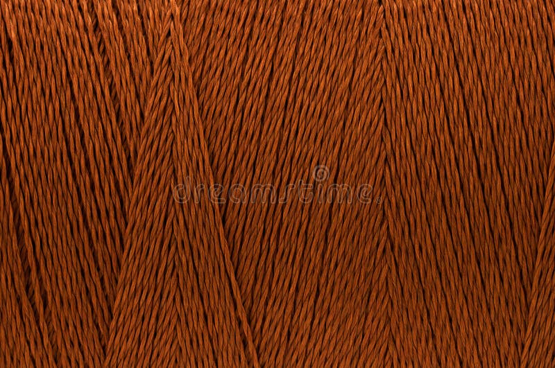 Macro Picture of Thread Texture Brown Color Background Stock ...
