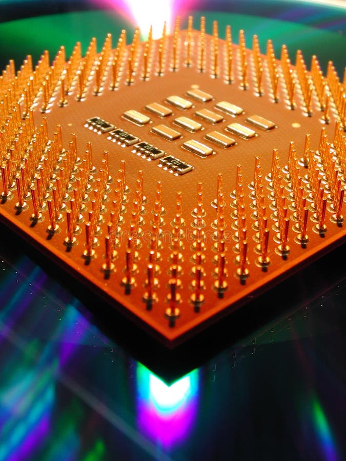 The processor`s macro stock photo. Image of processor - 10033540