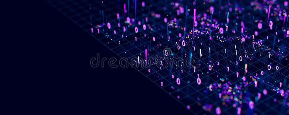 Macro of Quantum Computing Technology. Digital Patterns of Big Data ...