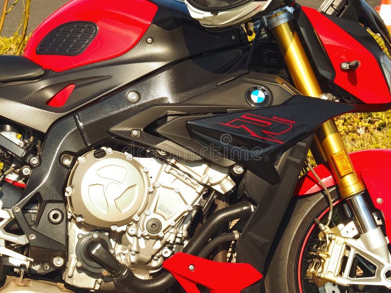 Details of a BMW S 1000 R Motorcycle Editorial Photo - Image of germany ...